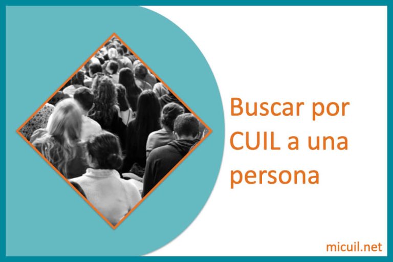 Buscar personas por CUIL, CUIT o DNI (FÁCIL) - Mi Cuil